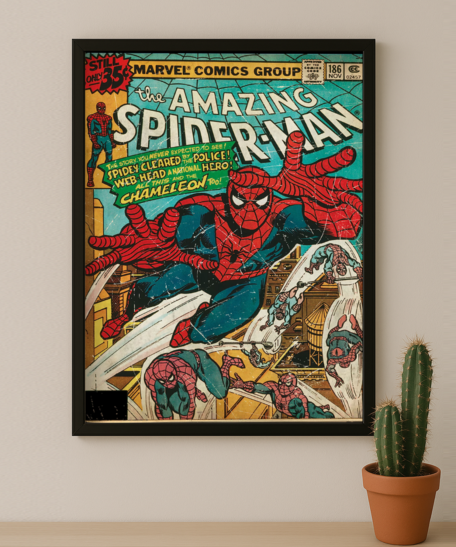 Marvel – Cadres photo des super-héros de l’univers Marvel