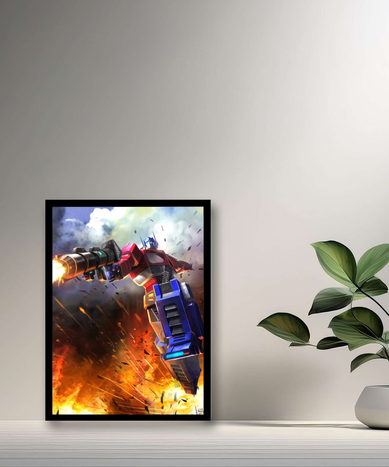 Transformers – Cadres photo des robots emblématiques de Cybertron