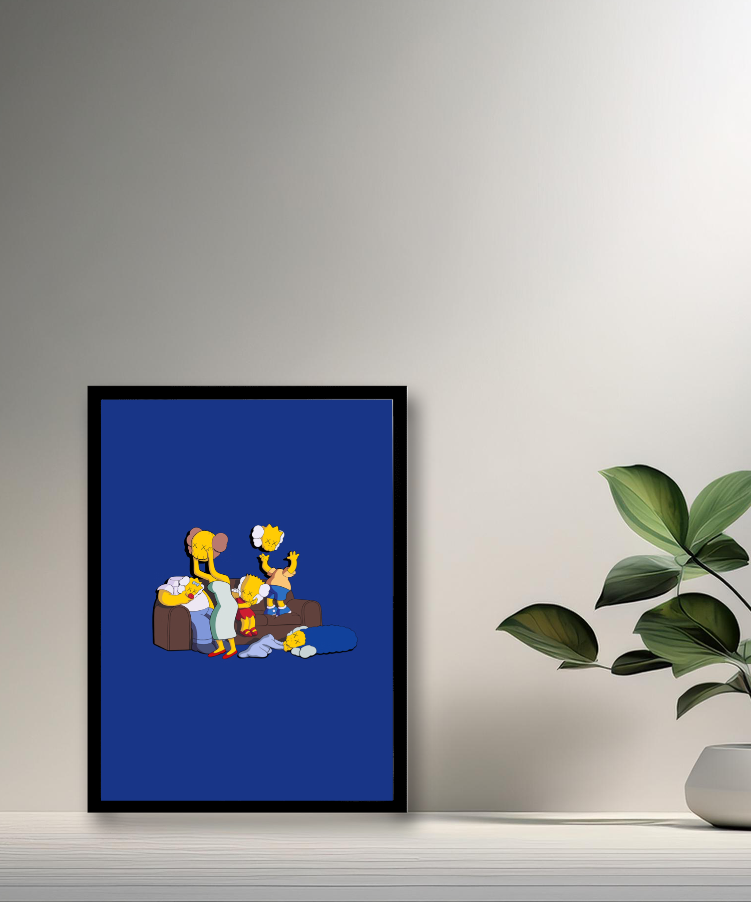 Poster Kaws Les Simpsons