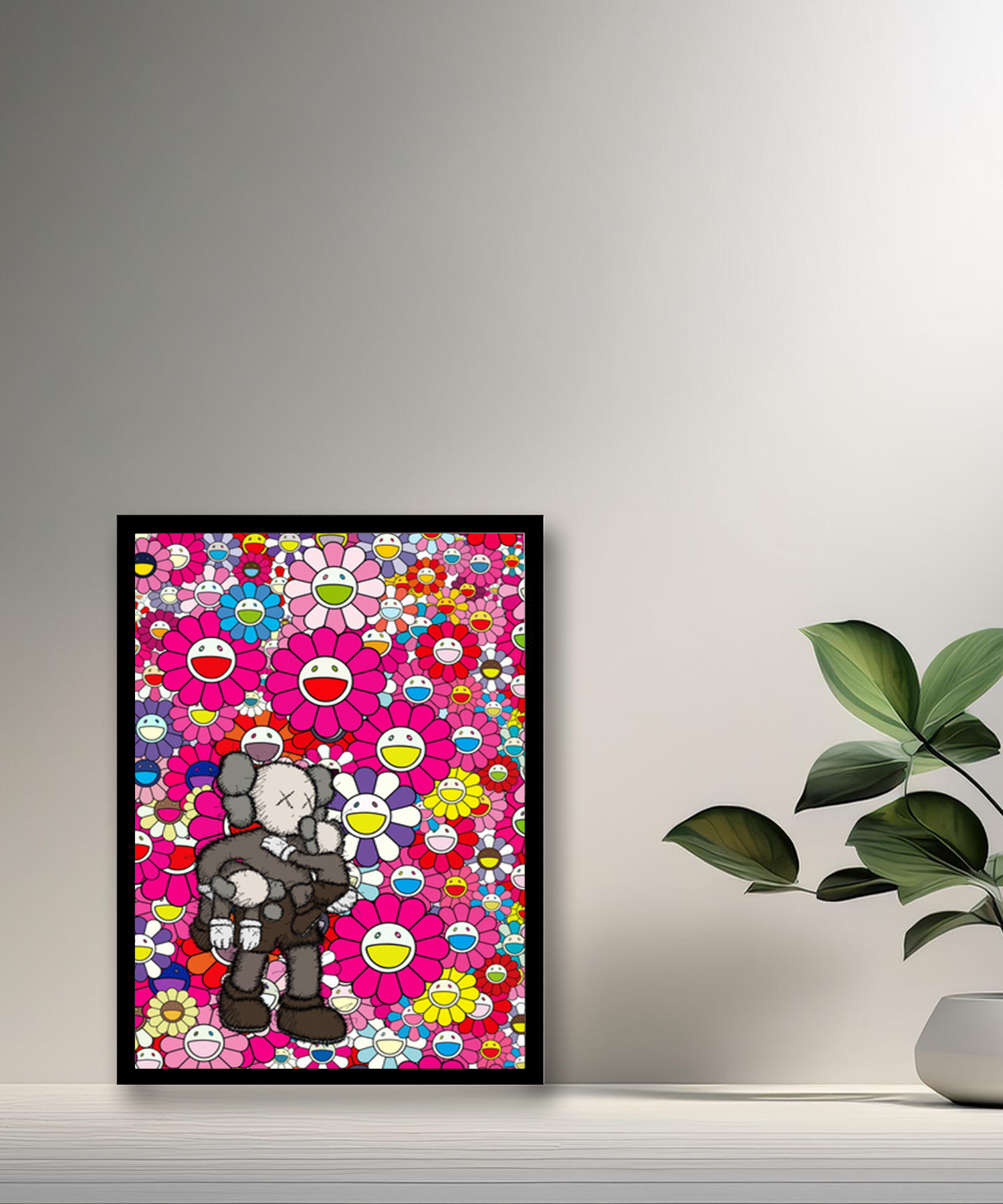 Poster Kaws Flower